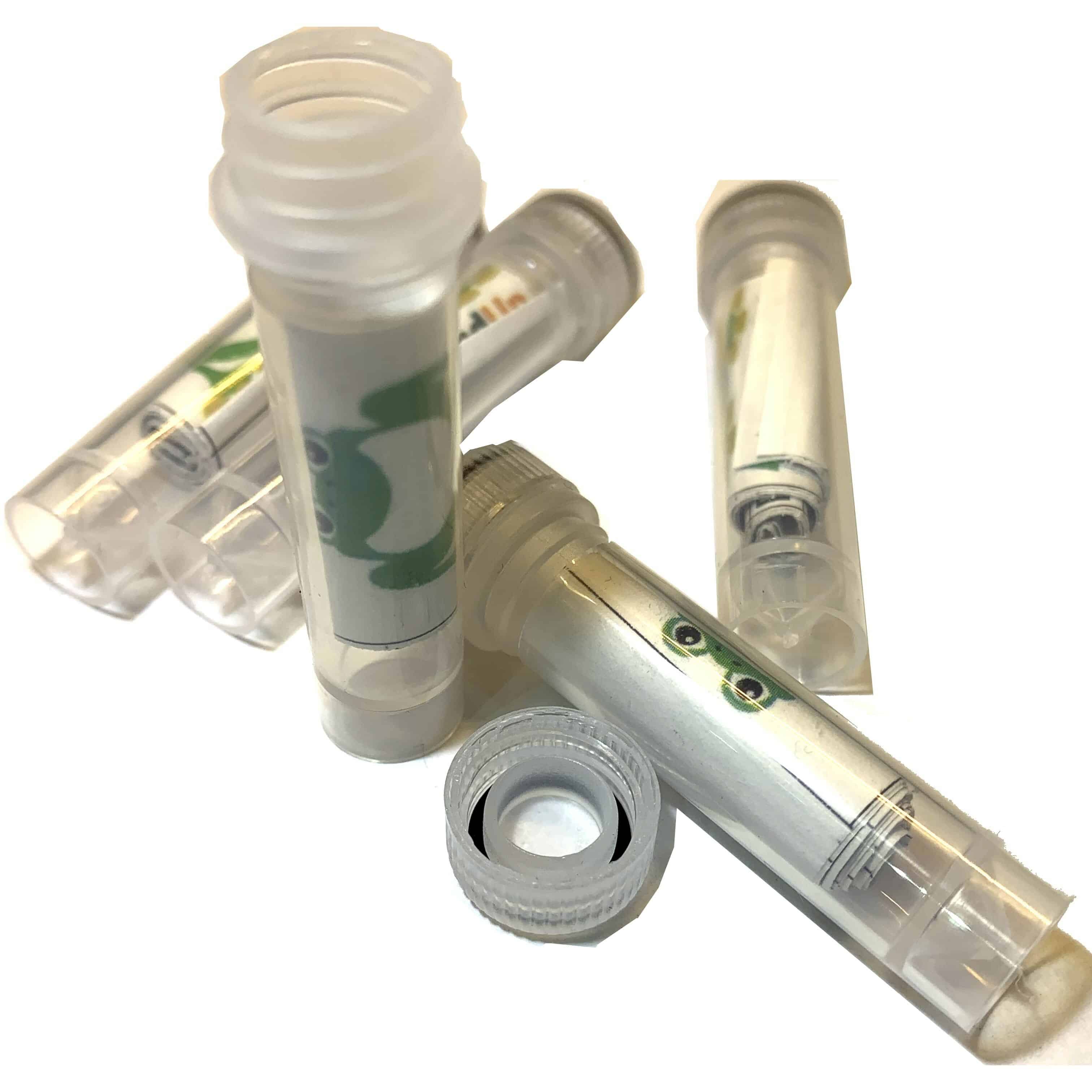 Waterproof Geocache Geocaching Container Nano 2ml - 4.5cms - Screw Top ...