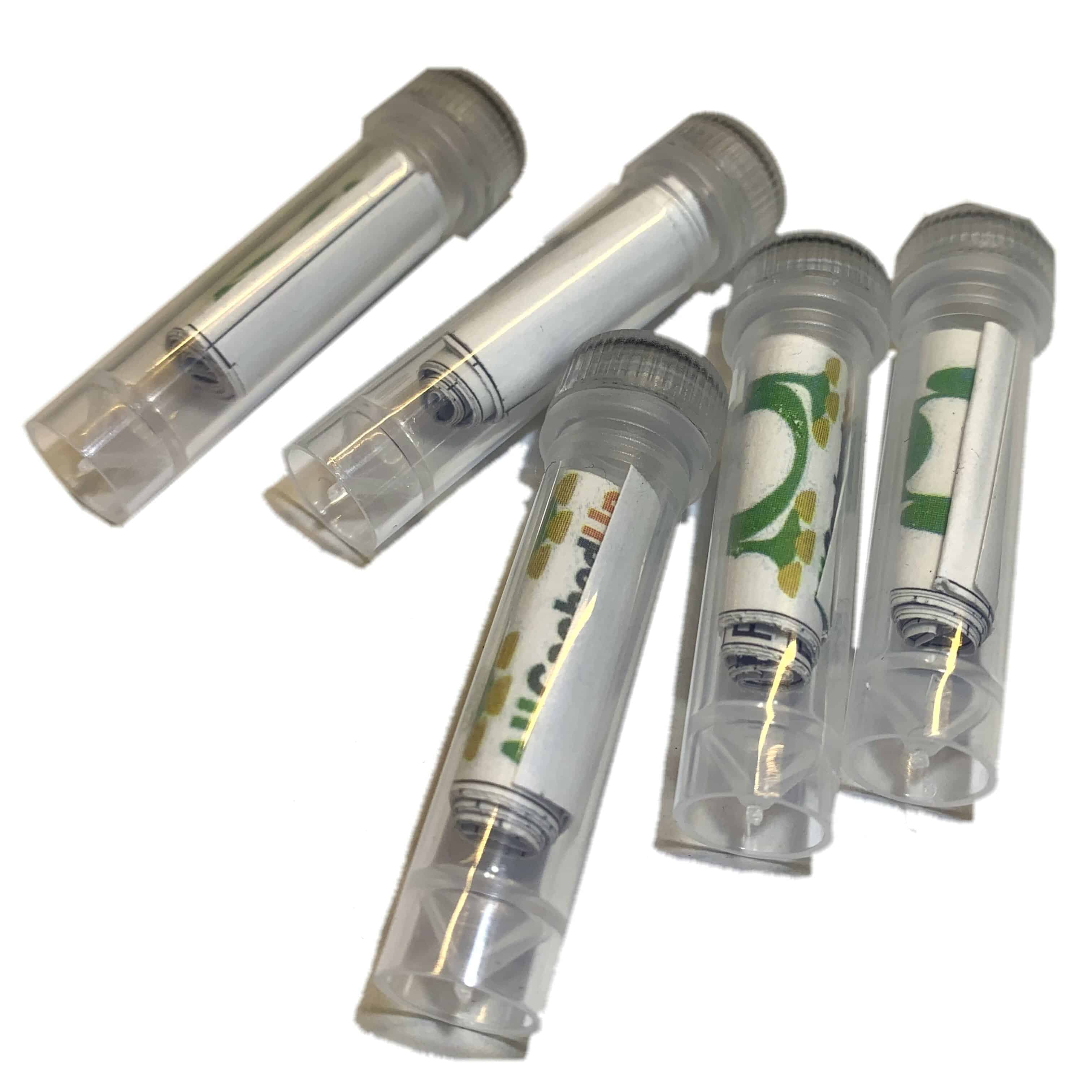 Waterproof Geocache Geocaching Container Nano 2ml - 4.5cms - Screw Top ...