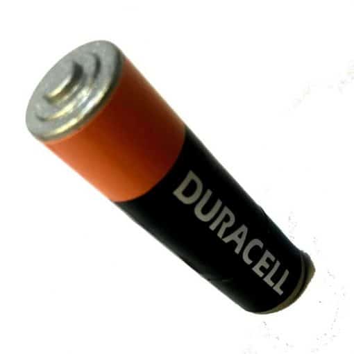 Geocache Secret Stash Fake AA Battery Container + Water/Rip Proof Log ...