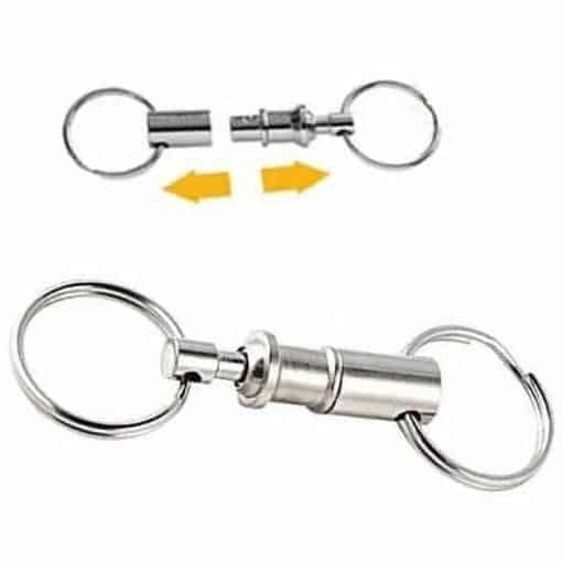 Pull Apart Keyring High Quality Detachable Key Ring Snap Fastener ...