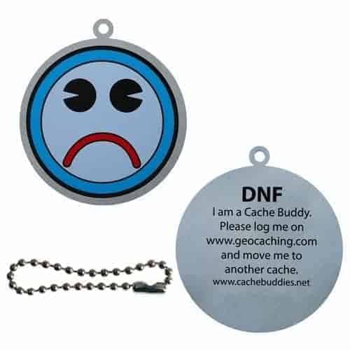 DNF Icon Travel Tag Travel Bug For Geocaching - Trackable Tag ...