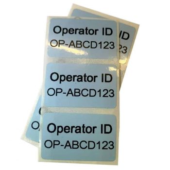 Drone or Aircraft Operator ID RED Stickers CAA UK Regulatory Labels 4cm ...