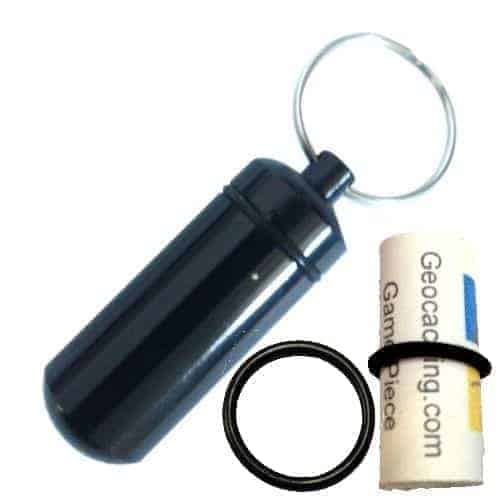 Bison Tube Geocache Geocaching Waterproof Container with waterproof Log ...